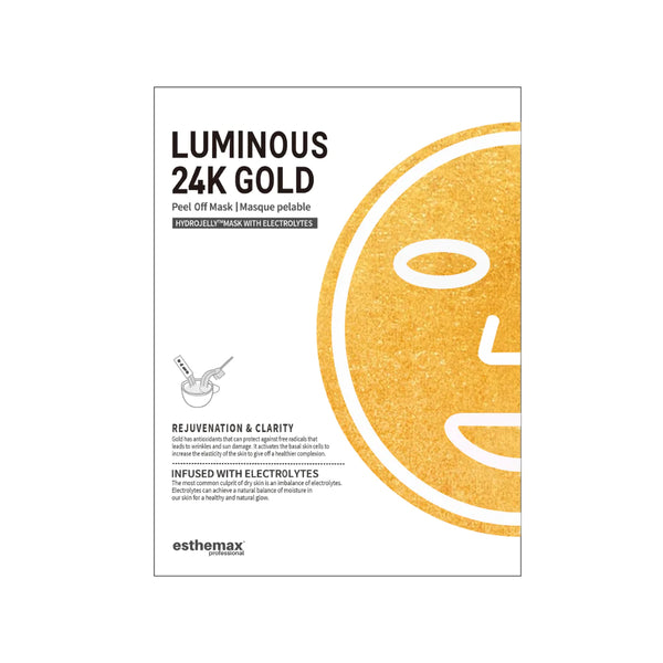 Illuminate Your Skin with the Esthemax 24K Gold Hydrojelly Mask - Bare ...