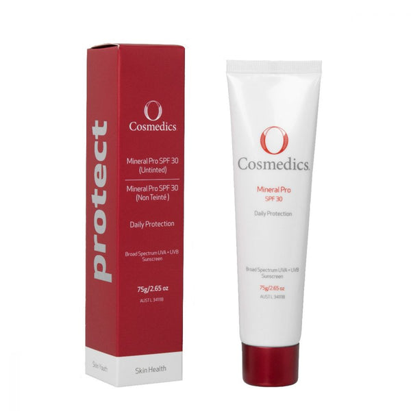 O Cosmedics Mineral Pro SPF 30 Sunscreen Untinted 75g - Bare Skincare ...